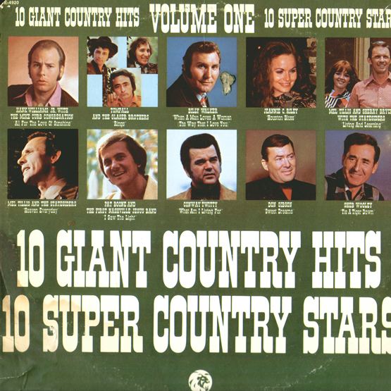 10 Giant Country Hits / 10 Super Country Stars, Vol. 1 by Various ...