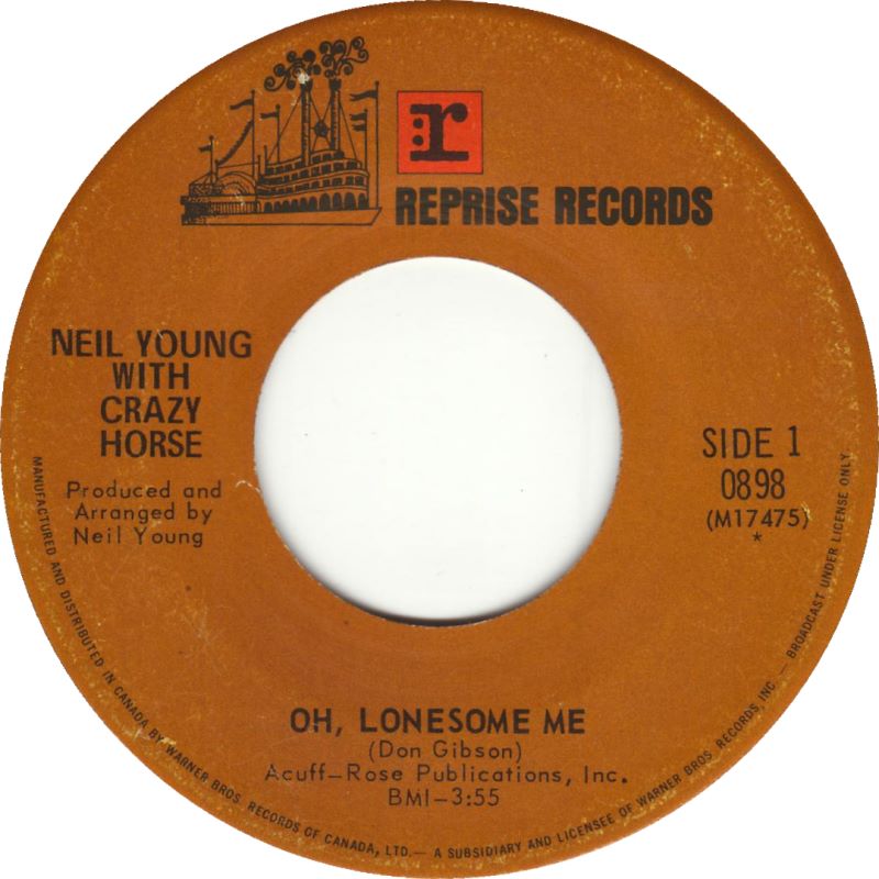 Oh, Lonesome Me / I've Been Waiting for You by Neil Young with Crazy ...