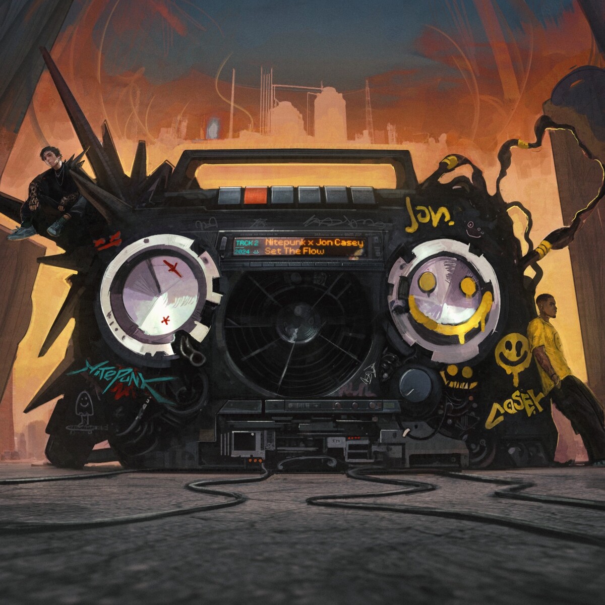 Set the Flow by Nitepunk & Jon Casey (Single, Glitch Hop [EDM]): Reviews, Ratings, Credits, Song ...