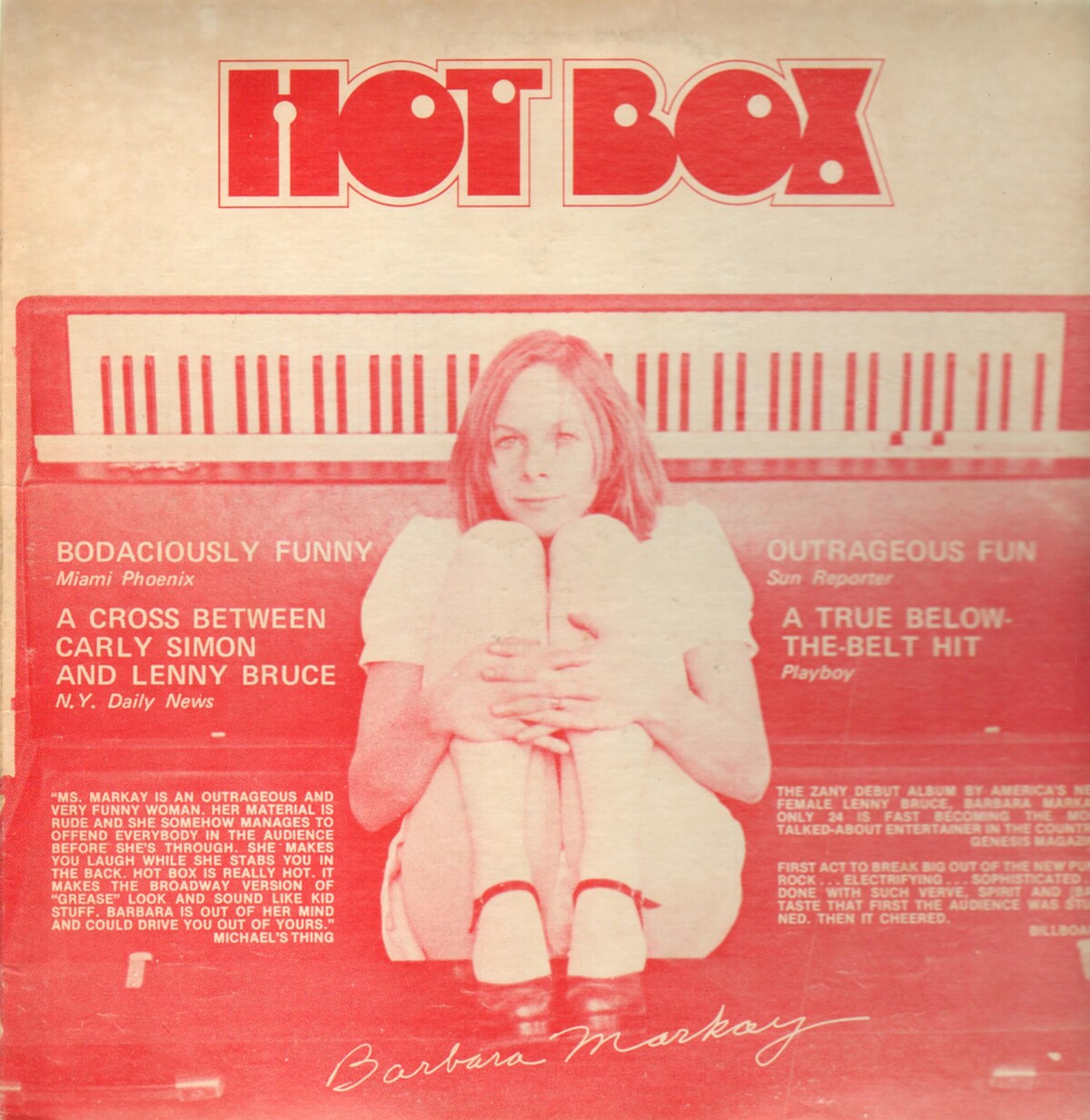 Hot Box by Barbara Markay (Album): Reviews, Ratings, Credits, Song list ...