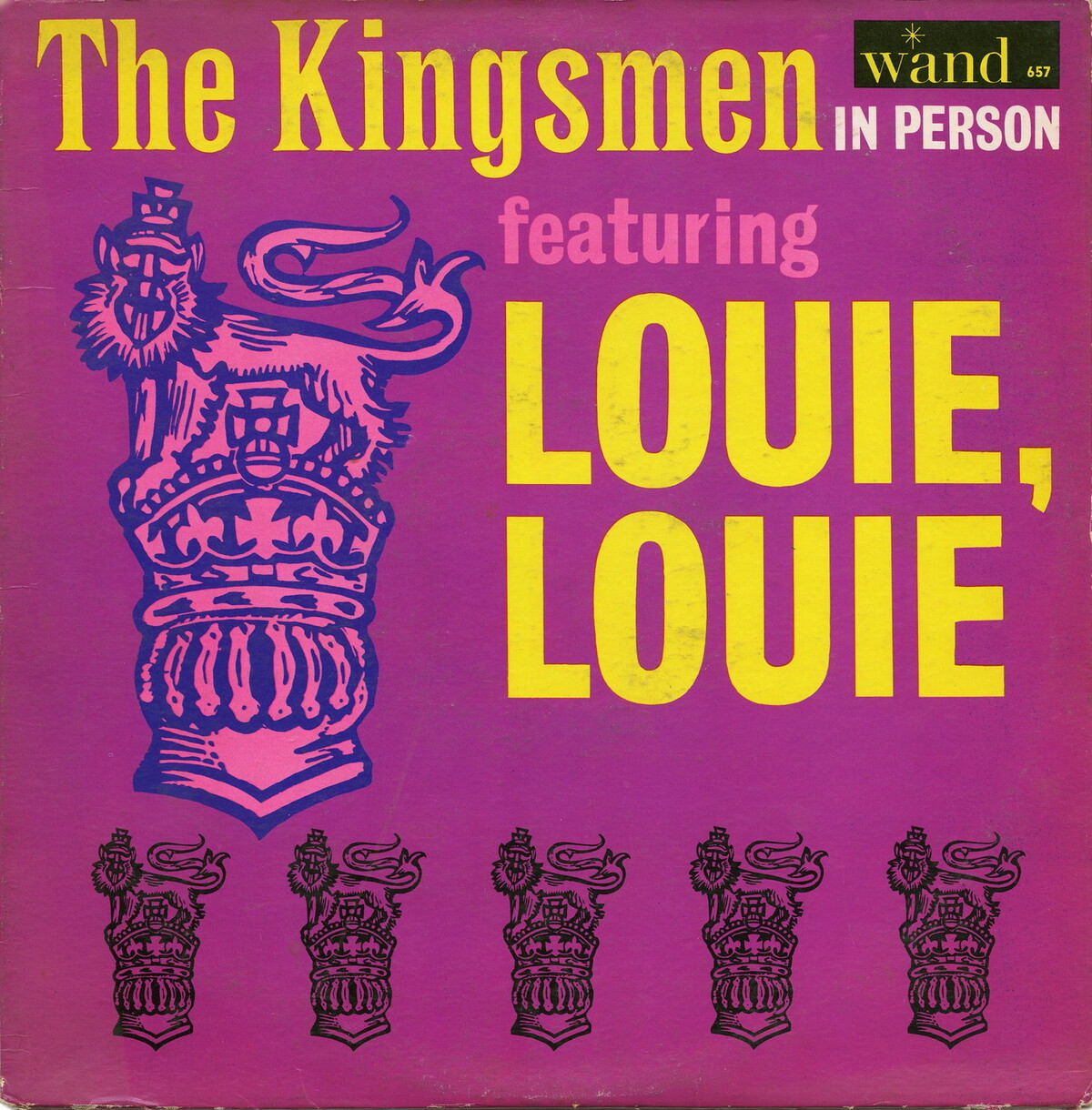 The Kingsmen in Person by The Kingsmen (Album, Garage Rock): Reviews ...