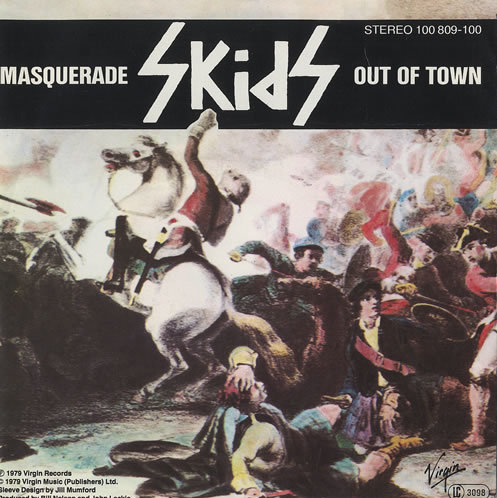 Masquerade / Out of Town by Skids (Single; Virgin; 100809): Reviews ...