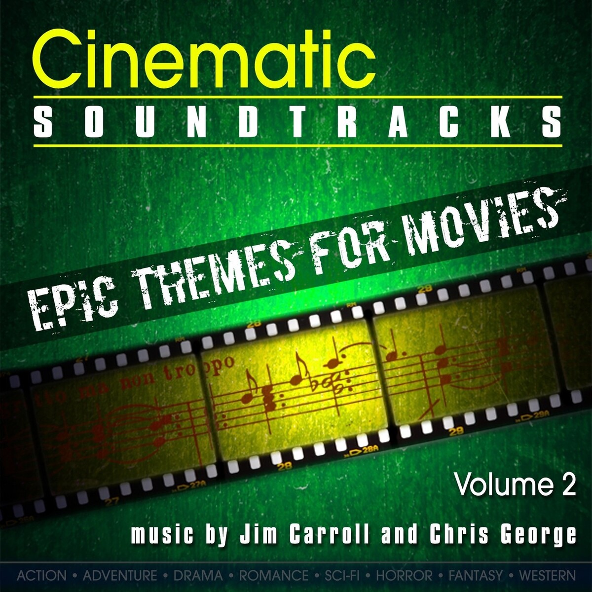 Cinematic Soundtracks: Epic Themes for Movies, Vol. 2 by Jim Carroll ...