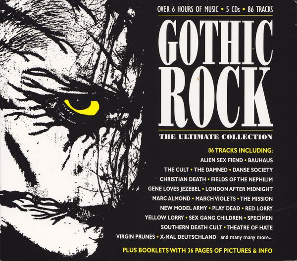Gothic Rock: The Ultimate Collection by Various Artists (Compilation ...