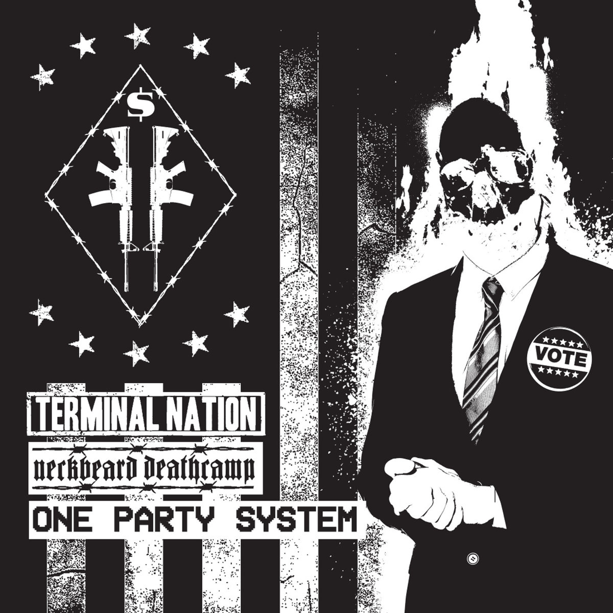 One Party System by Terminal Nation / Neckbeard Deathcamp (EP ...