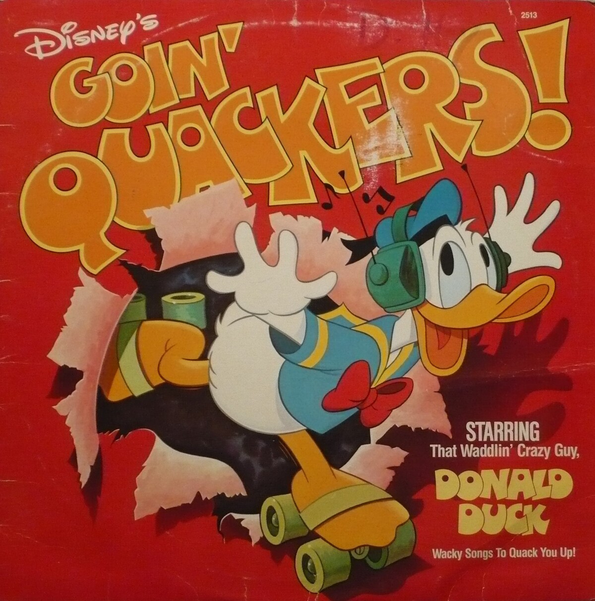 Disney's Goin' Quackers! by Various Artists (Album; Disneyland; 2513 ...