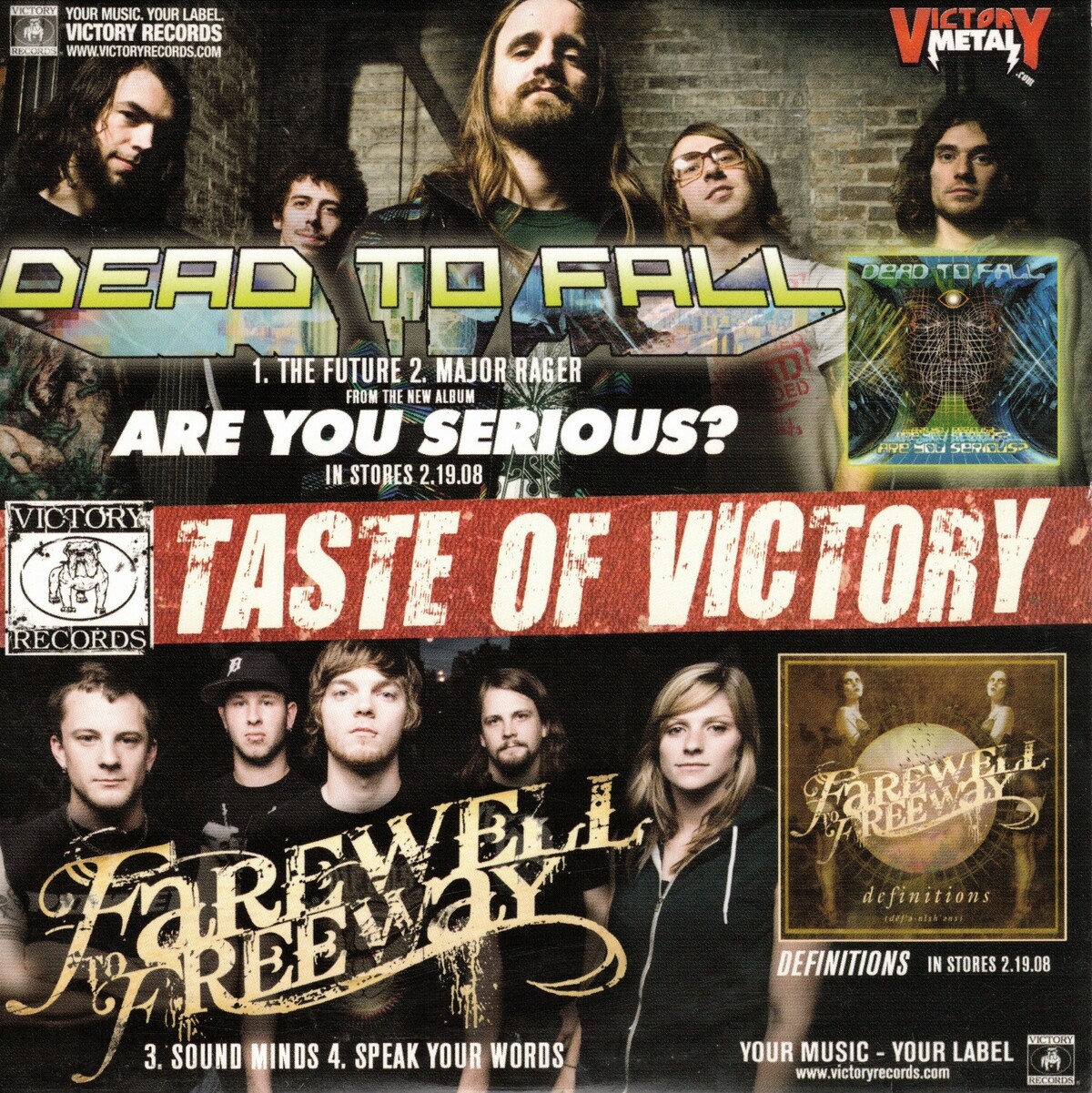 A Taste of Victory by Various Artists (Compilation): Reviews, Ratings ...