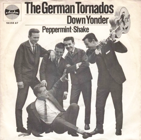 Down Yonder / Peppermint Shake by The German Tornados (Single): Reviews ...