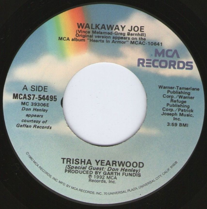 Walkaway Joe / You Don't Have to Move That Mountain by Trisha Yearwood ...