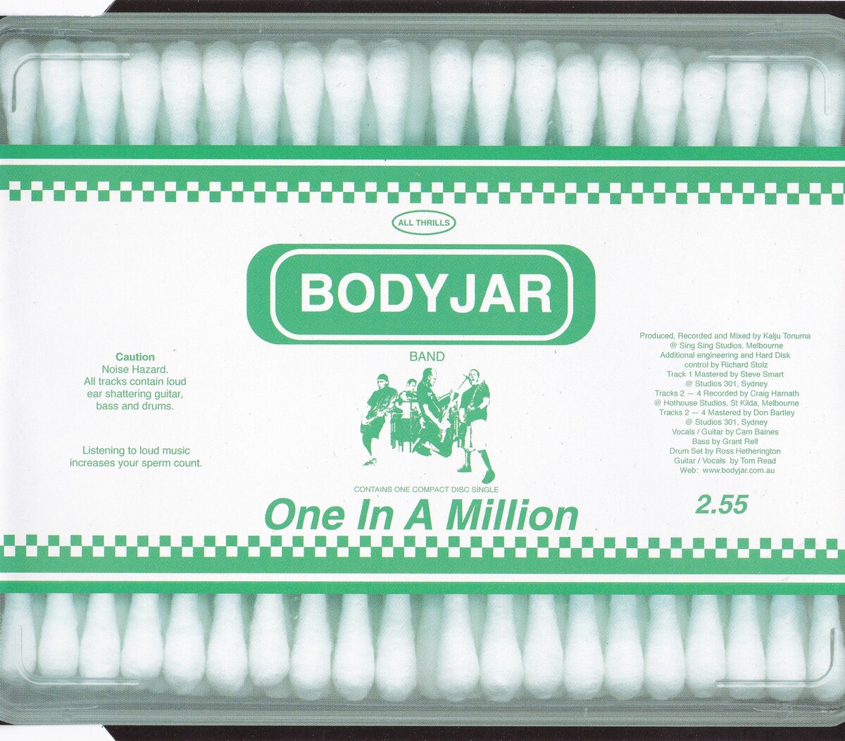 One in a Million by Bodyjar (Single): Reviews, Ratings, Credits, Song ...
