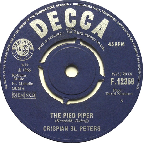 Crispian St. Peters Albums: songs, discography, biography, and ...