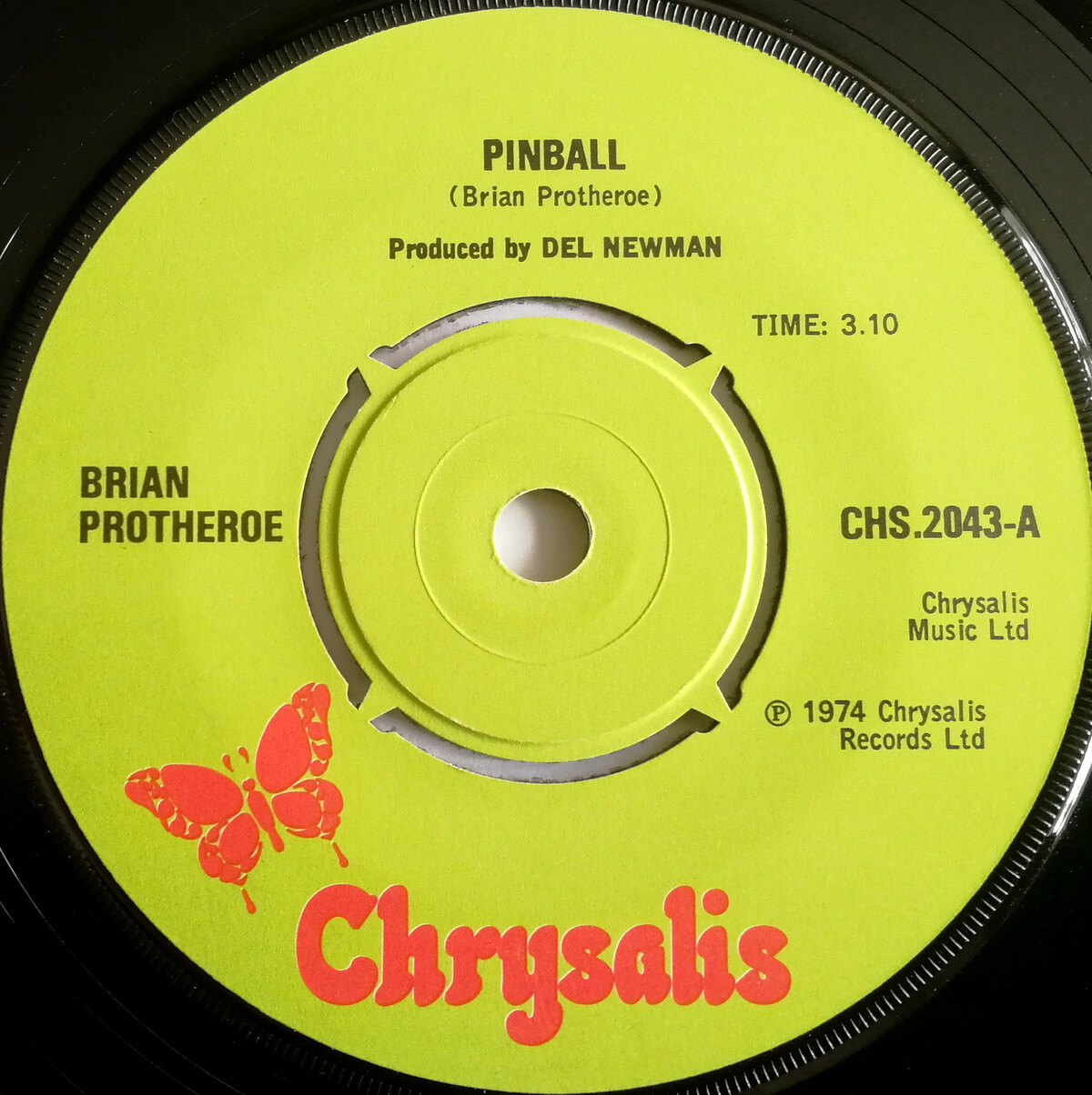 Pinball / Money Love by Brian Protheroe (Single, Singer-Songwriter ...