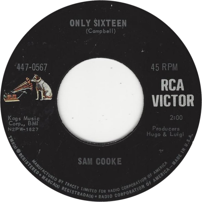 Only Sixteen / (I Love You) For Sentimental Reasons by Sam Cooke ...
