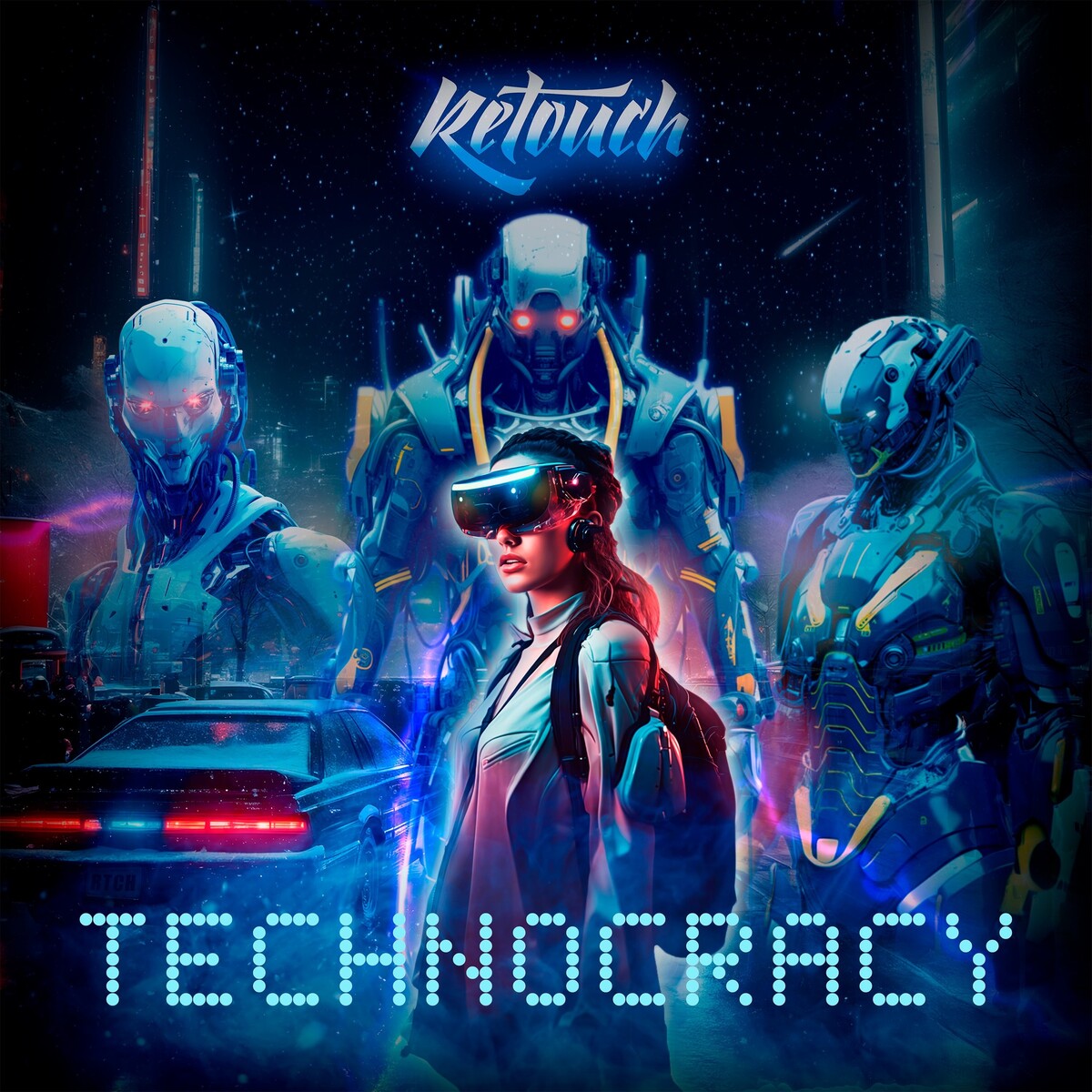 Technocracy by Retouch (Album, Synthwave): Reviews, Ratings, Credits ...