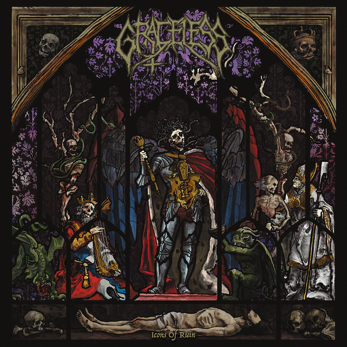 Icons of Ruin by Graceless (Album, Death Metal): Reviews, Ratings ...