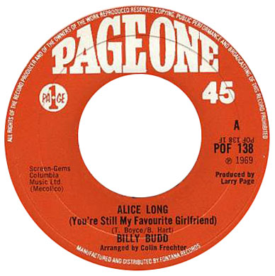 Alice Long (You're Still My Favourite Girlfriend) / The Straight Life ...