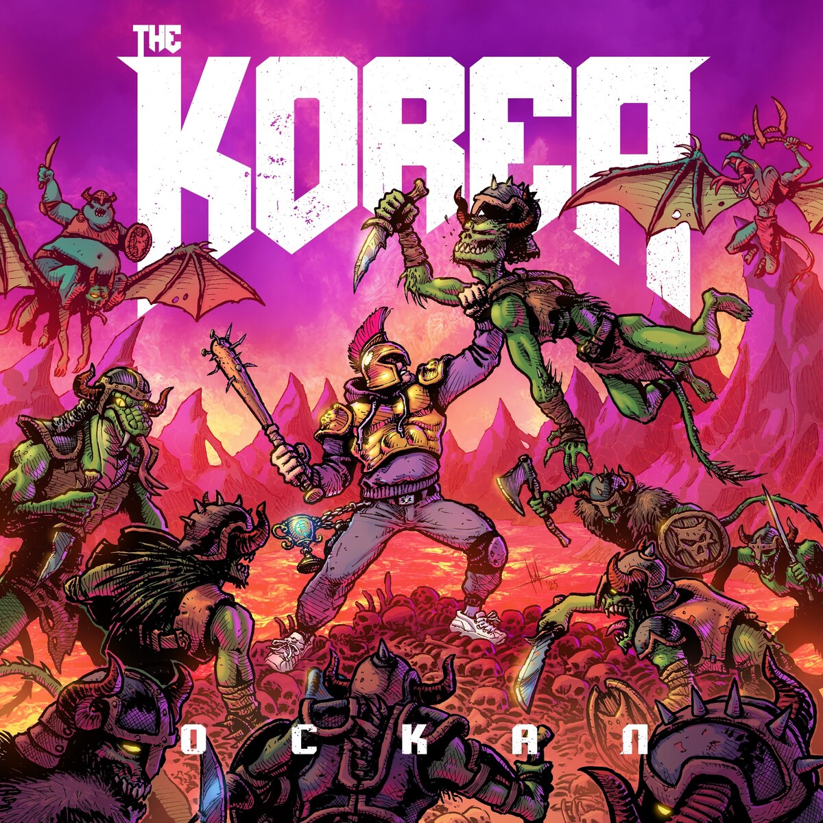 Оскал by The Korea (Album, Metalcore): Reviews, Ratings, Credits, Song ...