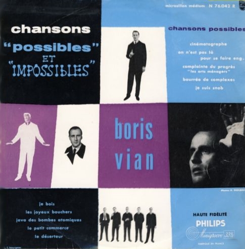 Boris Vian Albums: songs, discography, biography, and listening guide ...