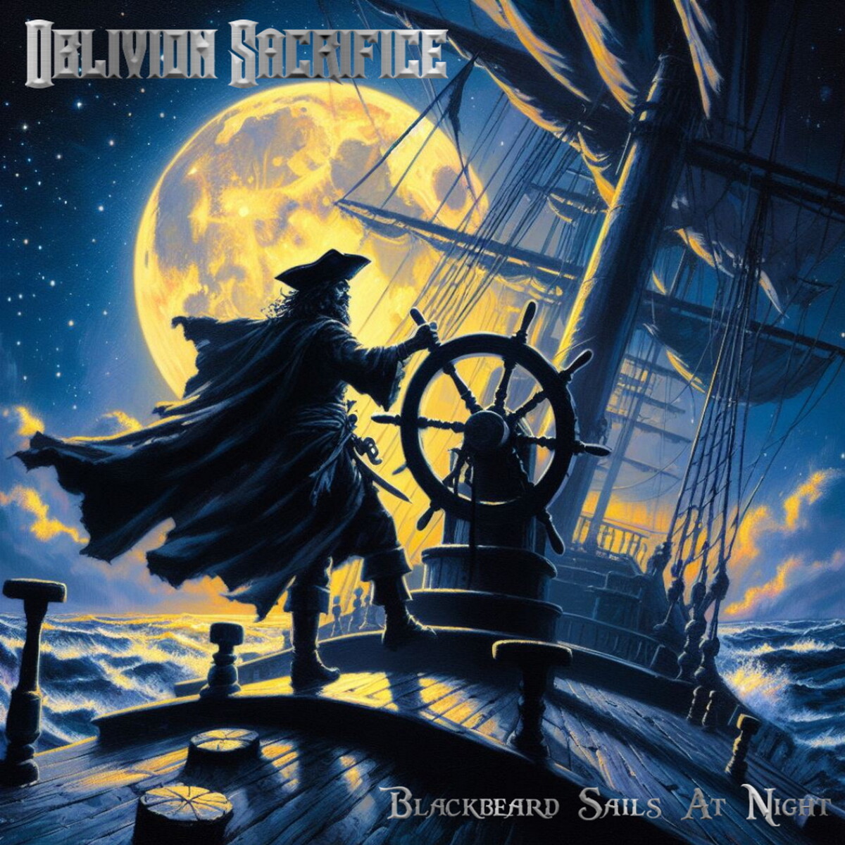 Blackbeard Sails at Night by Oblivion Sacrifice (Album): Reviews ...