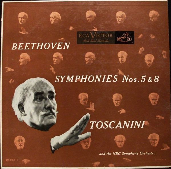 Symphonies Nos. 5 & 8 by NBC Symphony Orchestra / Arturo Toscanini ...