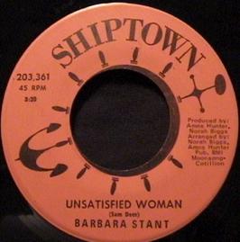 Unsatisfied Woman / You Know I Love You by Barbara Stant (Single ...