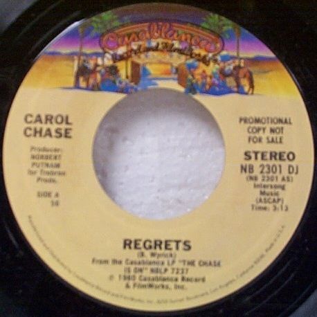 Regrets by Carol Chase (Single): Reviews, Ratings, Credits, Song list ...