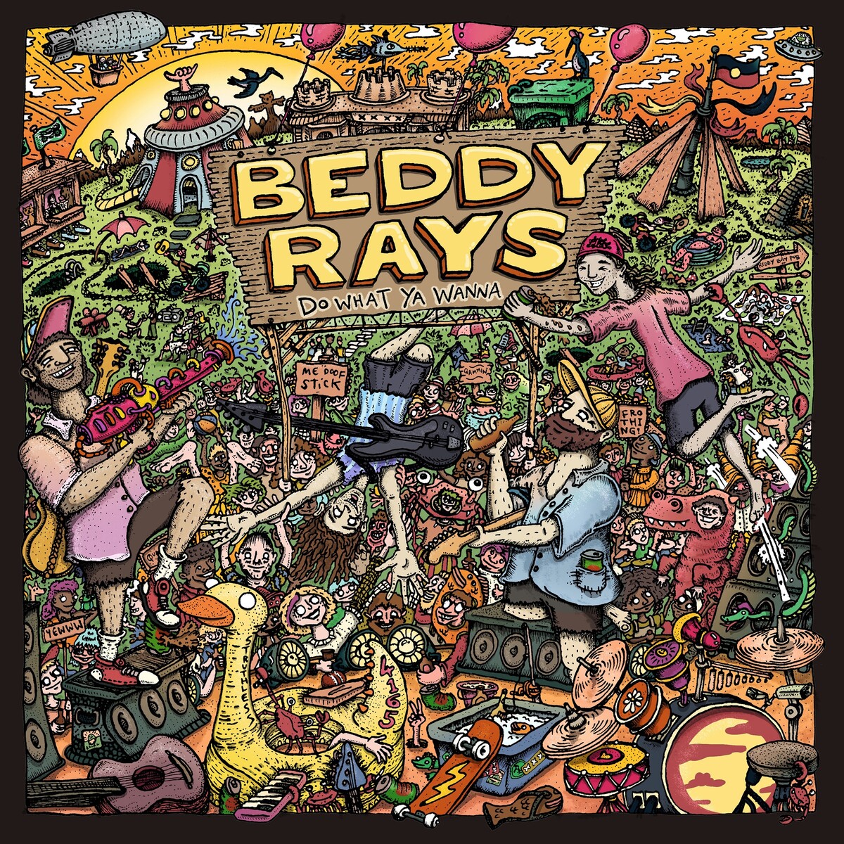 Do What Ya Wanna by Beddy Rays (Album, Power Pop): Reviews, Ratings ...