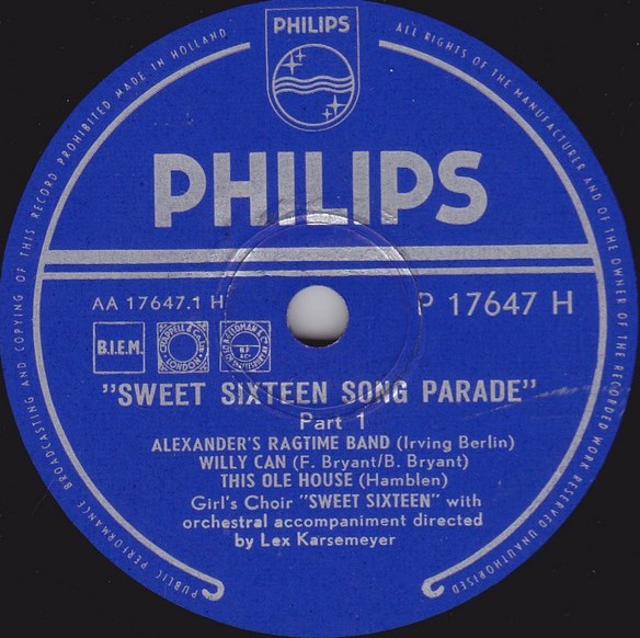 Sweet Sixteen Song Parade, Part 1 & 2 by Sweet Sixteen (Single ...
