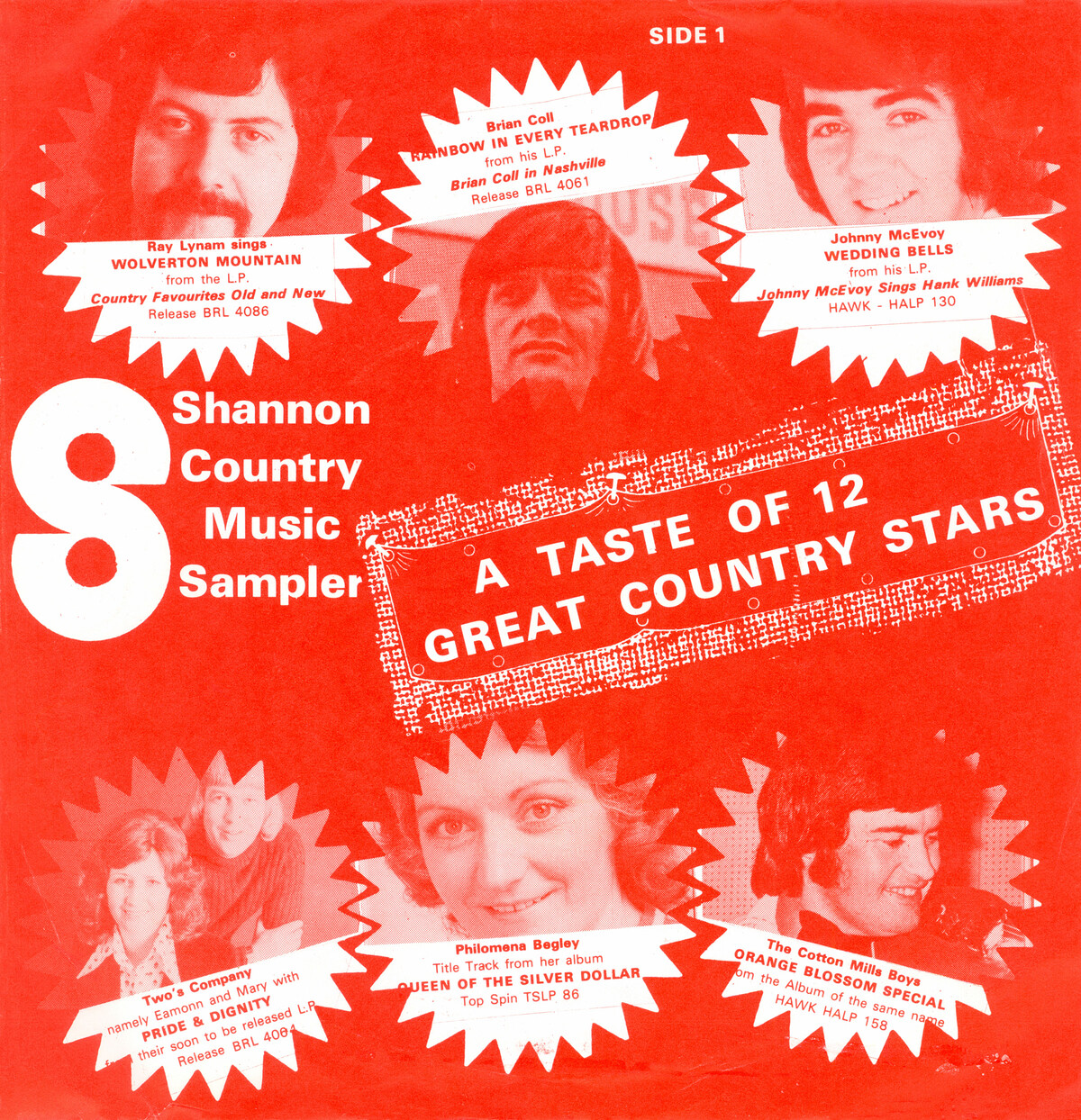 Shannon Country Music Sampler: A Taste of 12 Great Country Stars by ...