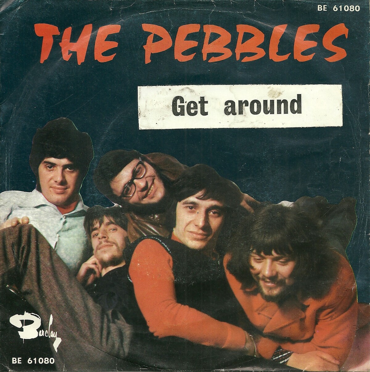 Get Around / 40 Miles by The Pebbles (Single; Barclay; BE.60944 ...