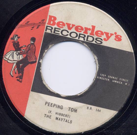 Peeping Tom by The Maytals / Beverley's All Stars (Single, Reggae ...