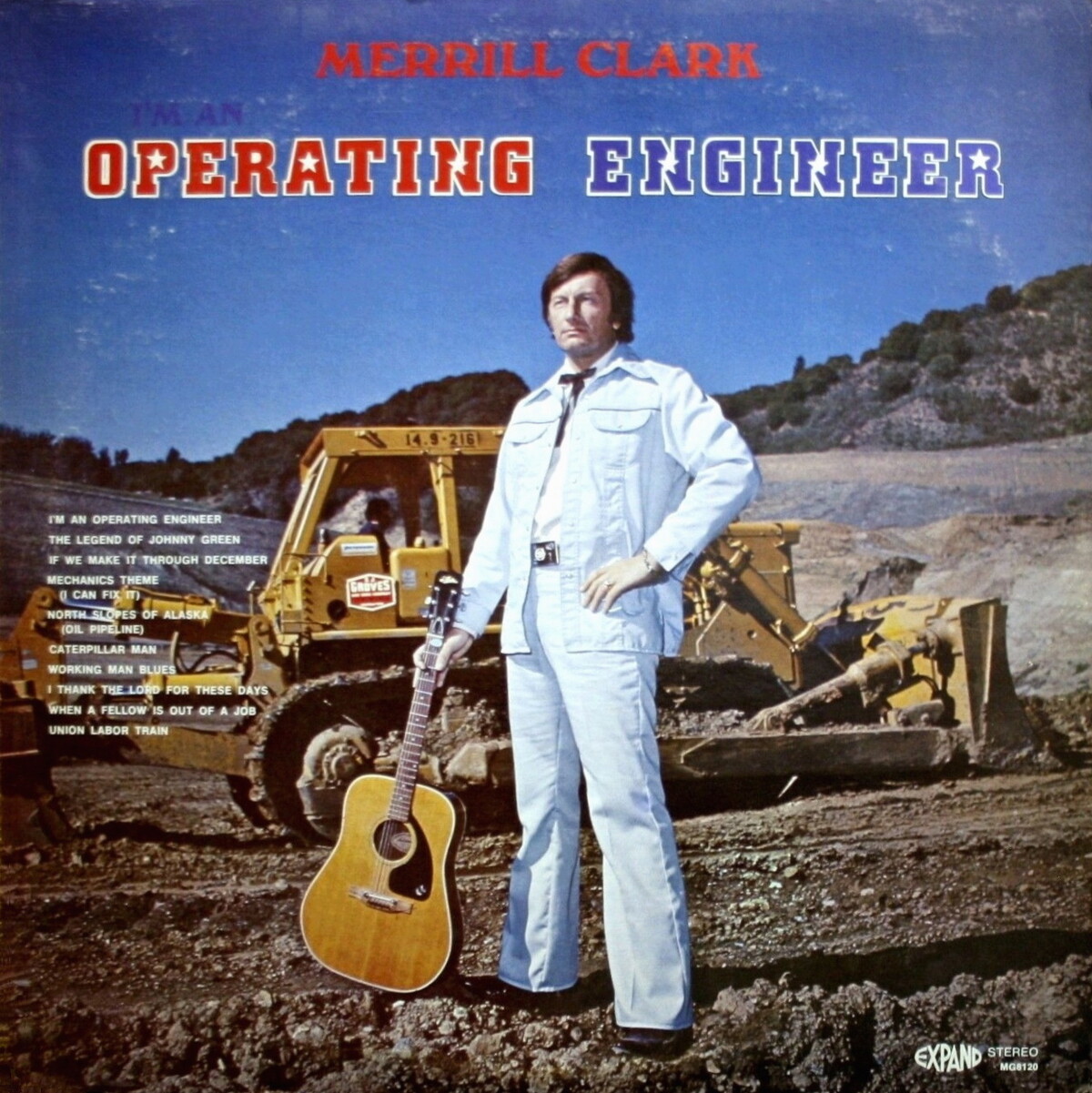 I'm an Operating Engineer by Merrill Clark (Album; Expand; MG 8120 ...