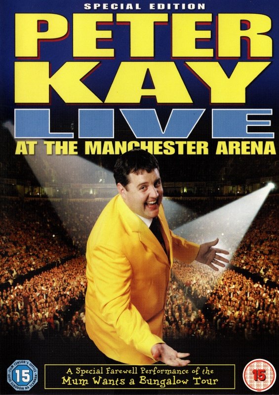 Live At The Manchester Arena by Peter Kay (Video): Reviews, Ratings ...