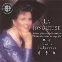 La Jongleuse Salon pieces and encores Pièces de salon et rappels by Janina Fialkowska (Album ...
