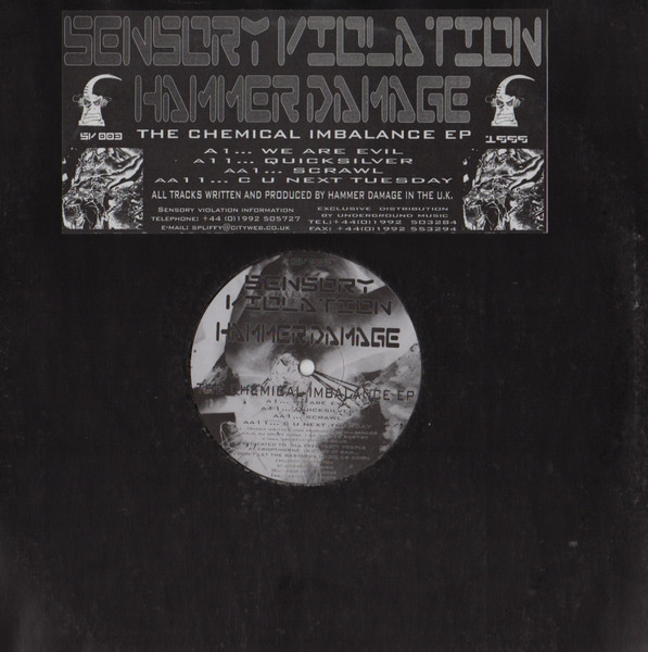 The Chemical Imbalance by Hammer Damage (EP, Speedcore): Reviews ...