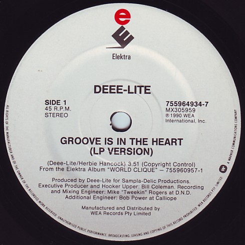 Groove Is in the Heart / What Is Love? (Holographic Goatee Mix) by Deee ...