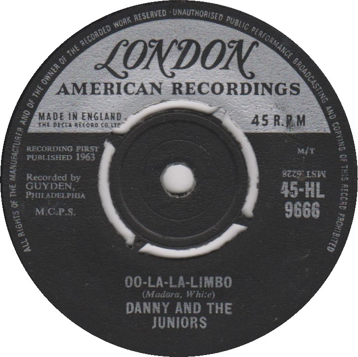 Oo-La-La-Limbo / Now and Then by Danny & The Juniors (Single): Reviews ...