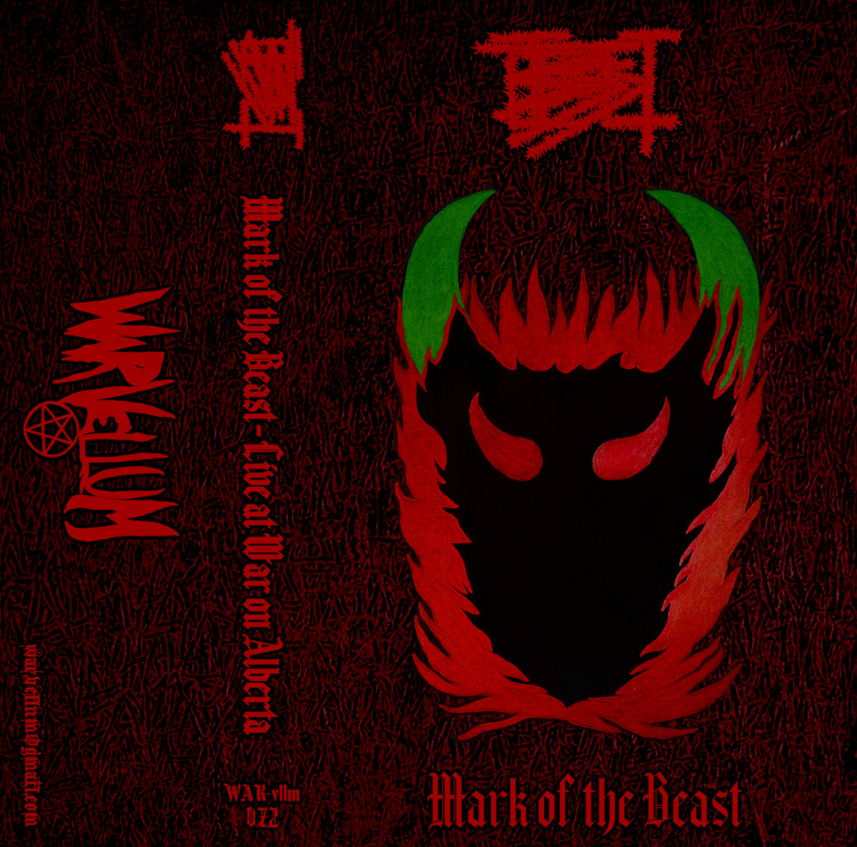 Mark of the Beast - Live at War on Alberta by Tsalal (Album): Reviews ...