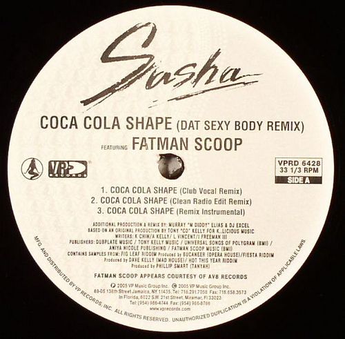 Coca Cola Shape (Dat Sexy Body Remix) by Sasha (Single): Reviews ...