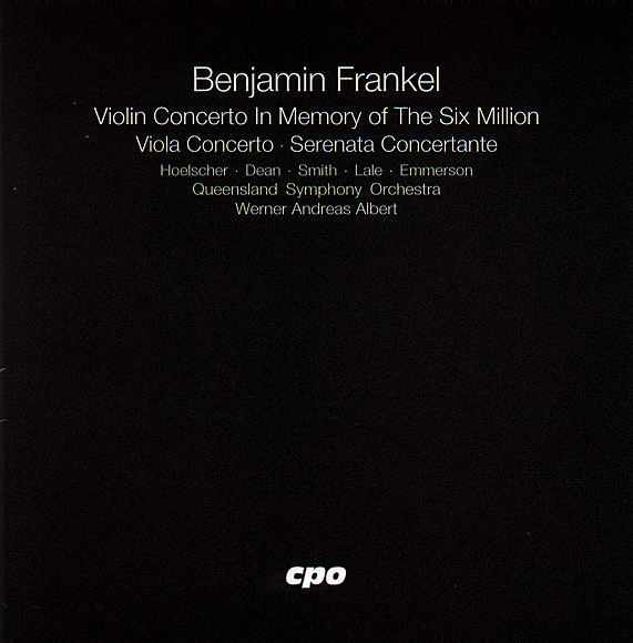 Violin Concerto in Memory of the Six Million; Viola Concerto; Serenata ...