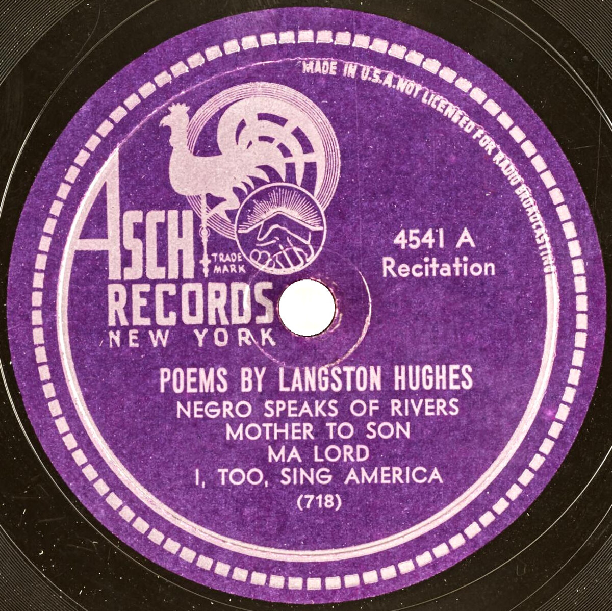 The Negro Speaks of Rivers / To Captain Mulzac by Langston Hughes ...