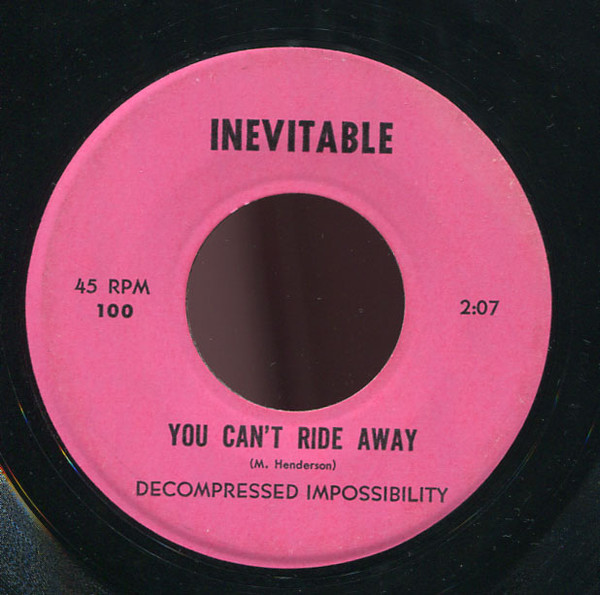 Blues From an Impossibility / You Can't Ride Away by Decompressed ...