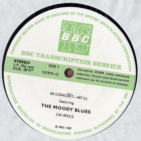 In Concert-407 by The Moody Blues (Album): Reviews, Ratings, Credits ...