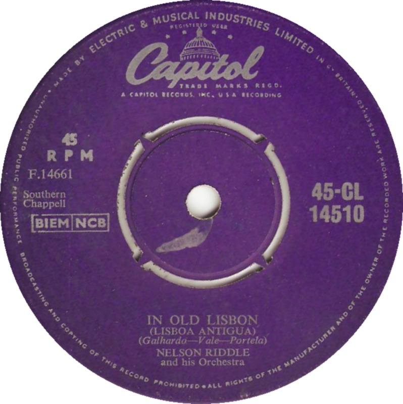 Lisboa Antigua / Robin Hood by Nelson Riddle and His Orchestra (Single ...