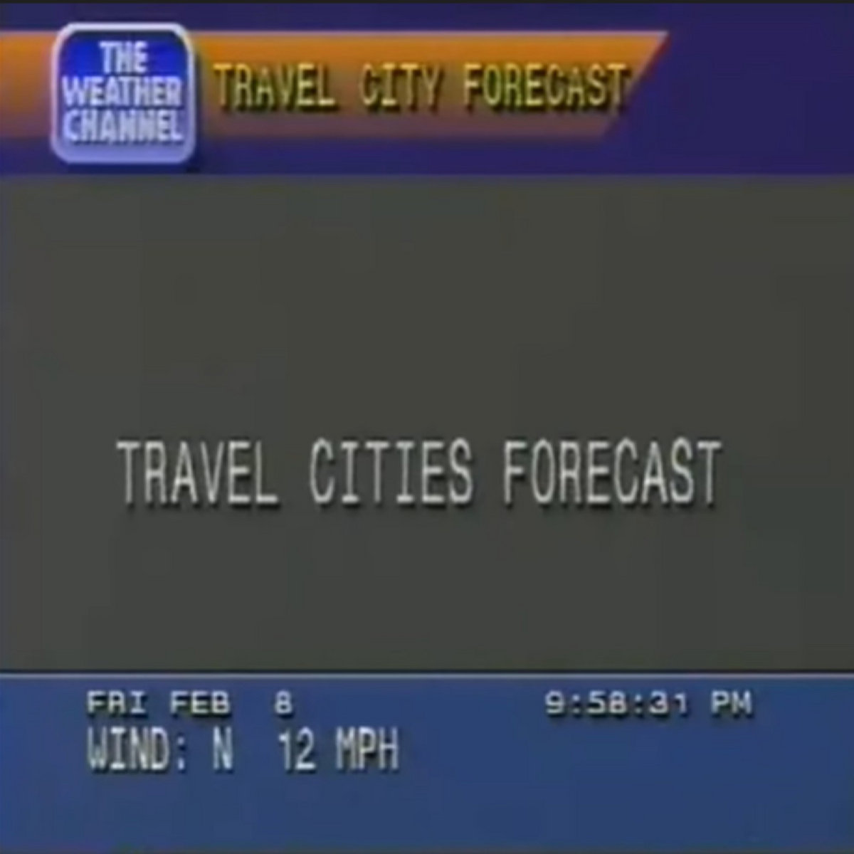 TRAVEL CITIES FORECAST by THE WEATHER CHANNEL (Album): Reviews, Ratings ...