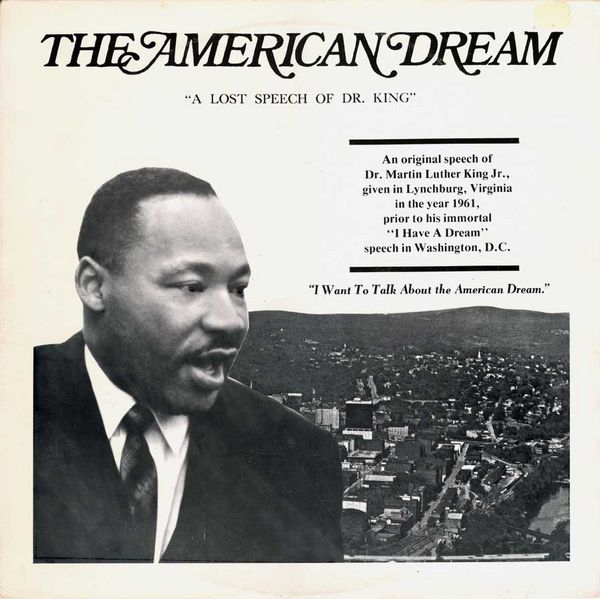 The American Dream: A Lost Speech of Dr. King by Martin Luther King Jr ...