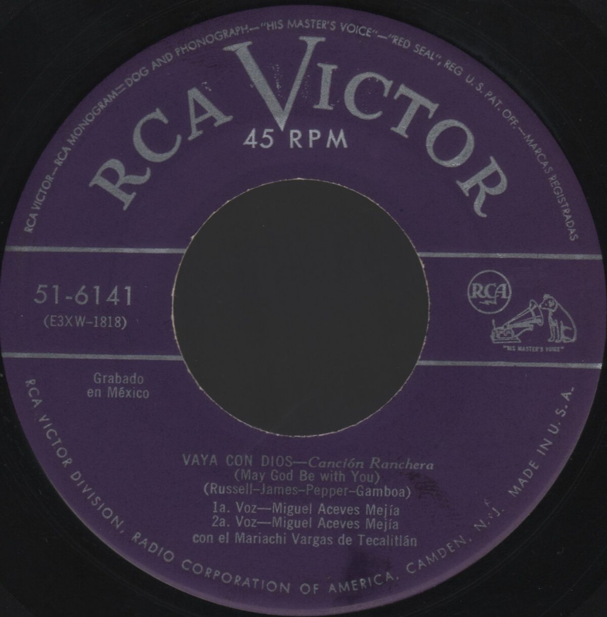 Best Mexican Music singles of 1952 - Rate Your Music