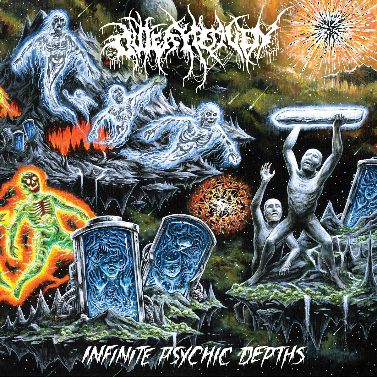 Infinite Psychic Depths by Outer Heaven (Album, Death Metal): Reviews ...