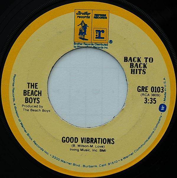 Good Vibrations / Heroes and Villains by The Beach Boys (Single ...
