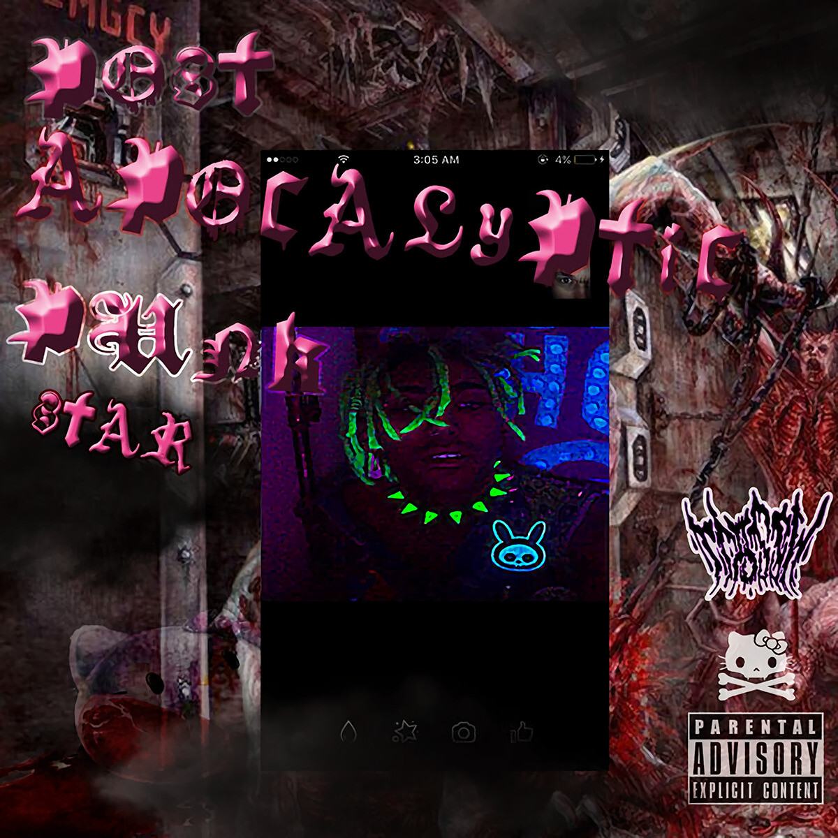 Post Apocalyptic Punk Star by Trassh Vampire (Mixtape, Emo Rap ...